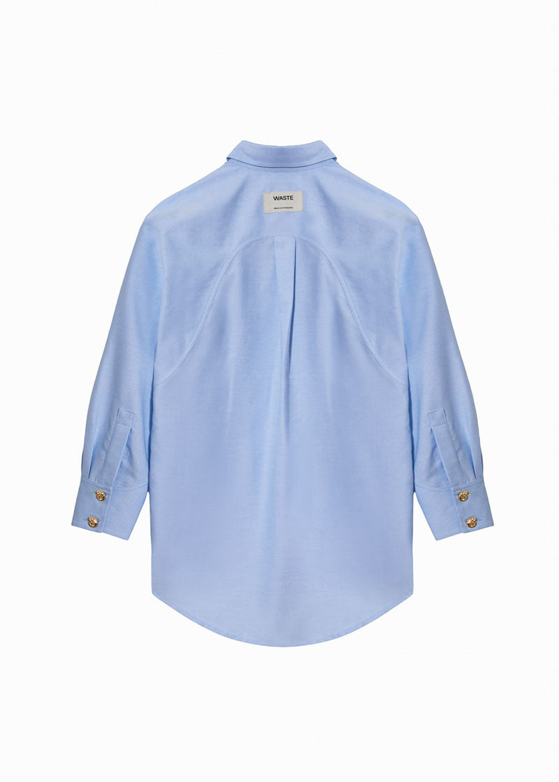 Blue Willy Oversized Shirt – WASTE Paris