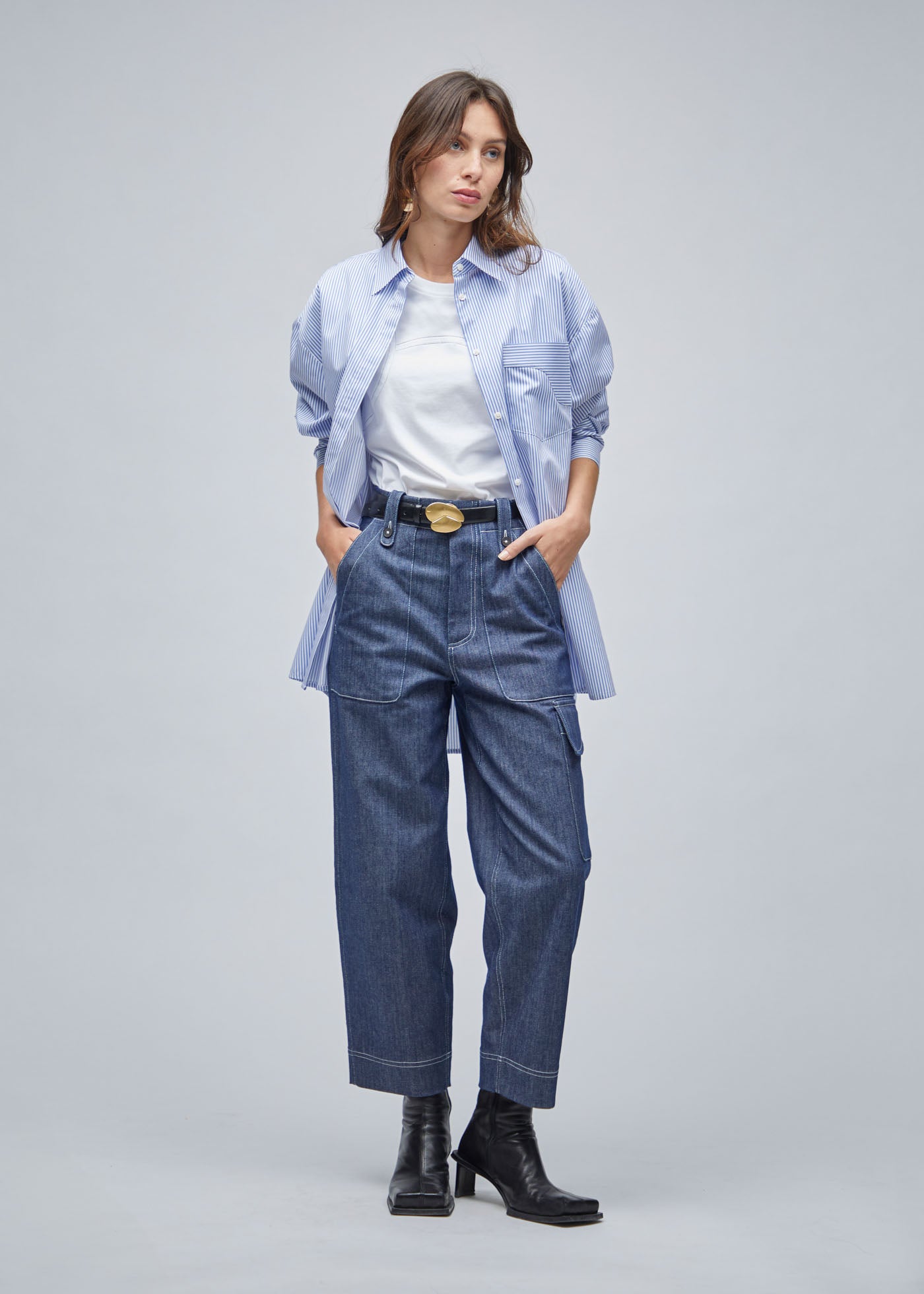 Oversized Willy Striped Shirt – WASTE Paris