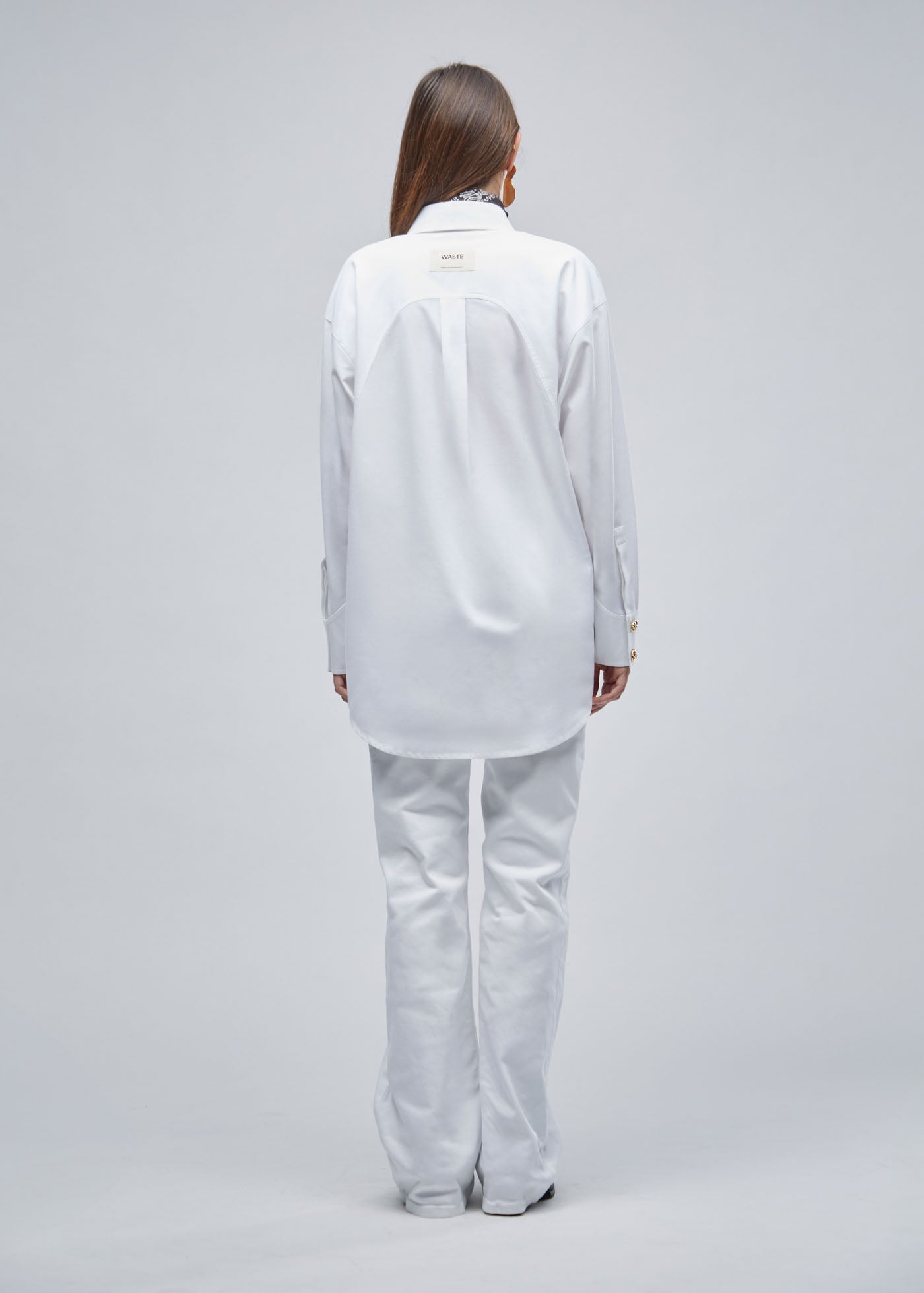 Willy White Oversized Shirt – WASTE Paris
